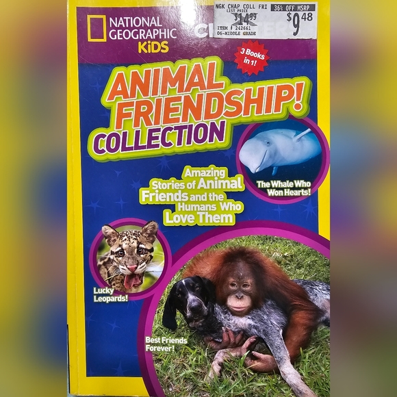National Geographic | Office | Nwt Nat Geo Animal Friendship Collection ...